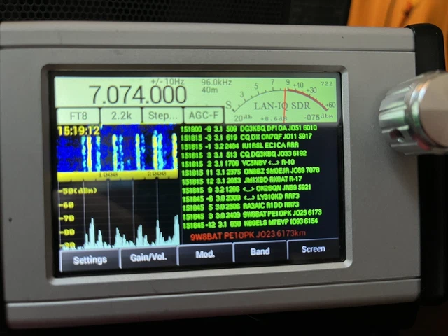 RÉCEPTEUR SDR AFEDRI LAN-IQ SDR HF/VHF/UHF RX autonome. EUR 351,34 - PicClick FR