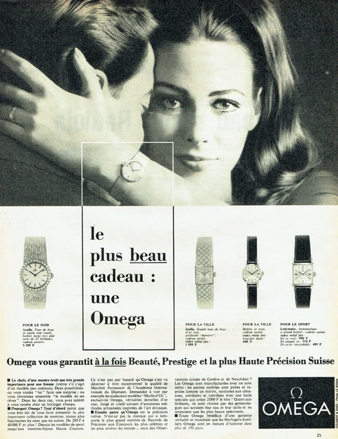 PUBLICITÉ ADVERTISING 059 1965 montres Omega EUR 3,00 - PicClick FR