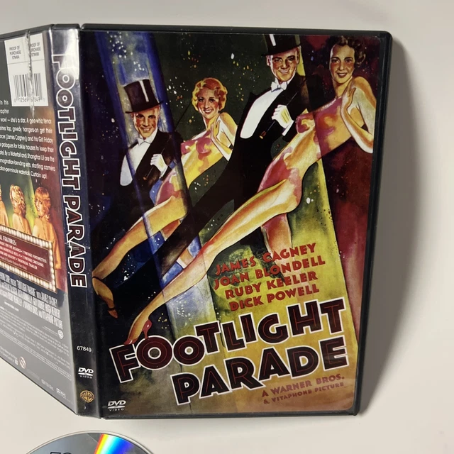 FOOTLIGHT PARADE DVD 1933 Musical James Cagney Ruby Keeler Warner Bros ...