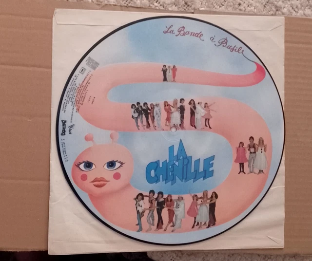 LA BANDE A Basile La Chenille Picture Disc Rare Collector 33T Lp ...