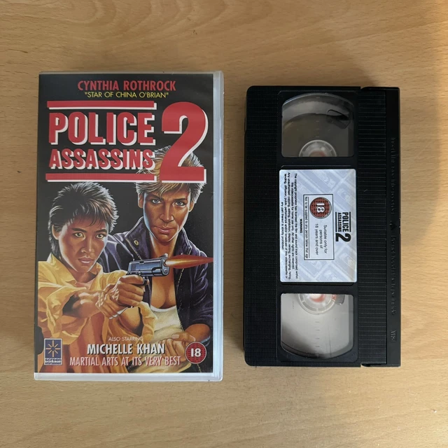 POLICE ASSASSINS 2 - Cynthia Rothrock - VHS Video £18.99 - PicClick UK