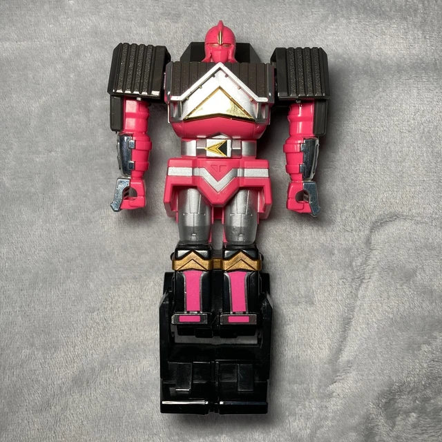 VINTAGE MIGHTY MORPHIN Power Rangers Pink Shogun Megazord 7" Zord ...
