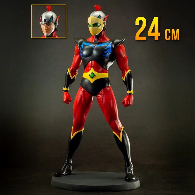 ACTARUS,DUKE FLEED, STATUE 24 cm, GRENDIZER, GOLDRAKE, GOLDORAK, hand ...