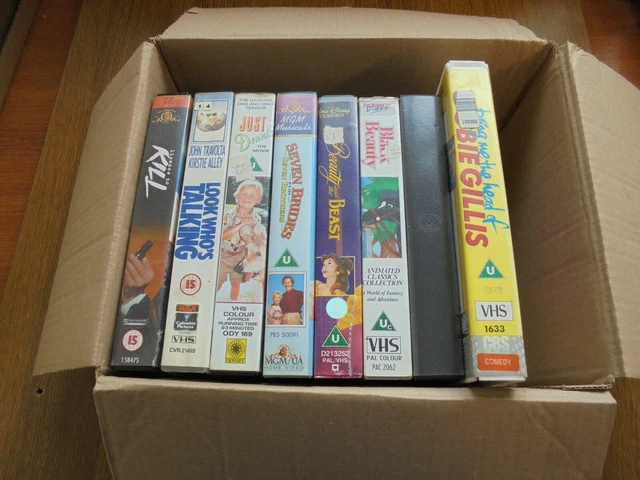 VHS VIDEOS JOB lot x 8 all look in good condition all listed £3.50 ...