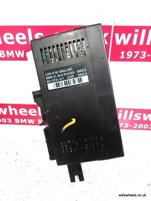 BMW E38 E39 E53 X5 Xenon Licht Steuermodul LKM LCM III 3 6135.6914655 ...