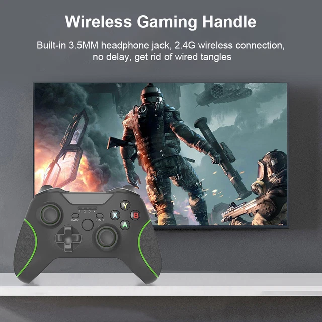 WIRELESS 2.4G CONSOLE Controller Without Latency for Xbox One X/S ...
