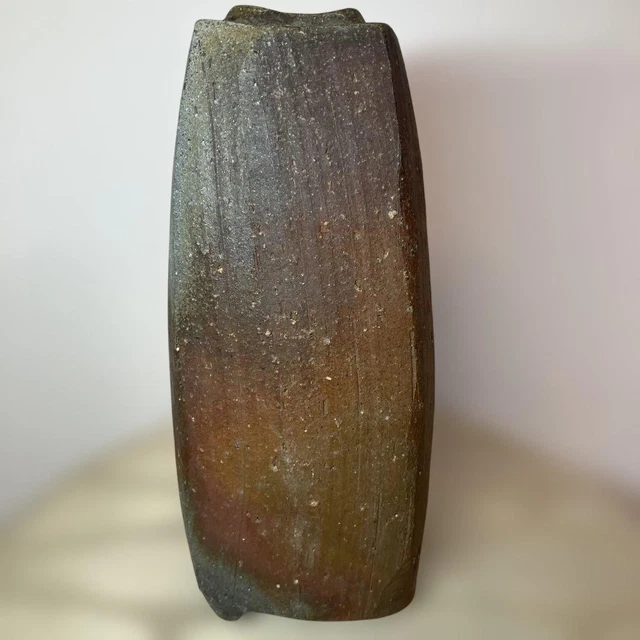 JAPANESE BIZEN WARE Flower Vase by Taisetsu Sueishi 21.5cm Ikebana $664 ...