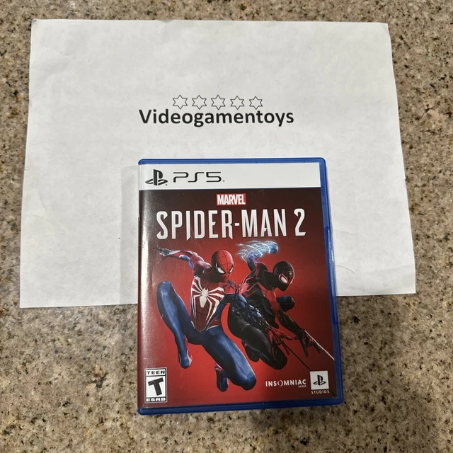 Marvels Spider Man 2 Standard Edition Sony Playstation 5 2023 Ps5