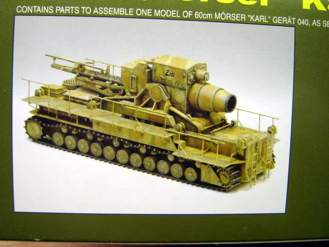 THE RARE DRAGON 60 CM Morser “Karl” Gerat 40 SP Mortar Kit $59.50 ...