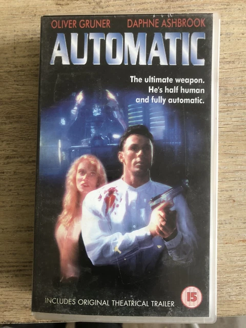 AUTOMATIC [VHS 1995] Action, Sci-Fi Olivier Gruner £2.50 - PicClick UK