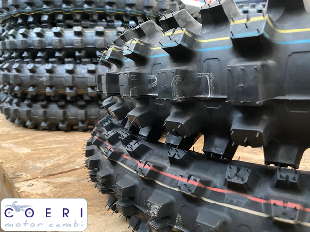 COPPIA PNEUMATICI DUNLOP GEOMAX AT 81F 110/100 18" + 90/90 21" DOT 2021 ...