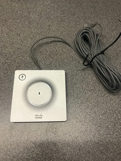 CISCO TTC5-14 TELEPRESENCE Table Microphone £146.31 - PicClick UK