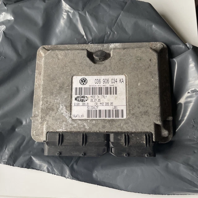 VOLKSWAGEN POLO MK4 02-09 Engine Control Unit Ecu 036906034Ka £26.99 ...
