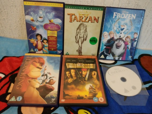DISNEY DVD BUNDLE | 6 DVDs £1.76 - PicClick UK