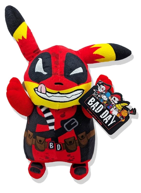 DEADCHU PLUSH BAD Day H 30 Cm. Evil Version Of Pikachu £14.81 - PicClick UK