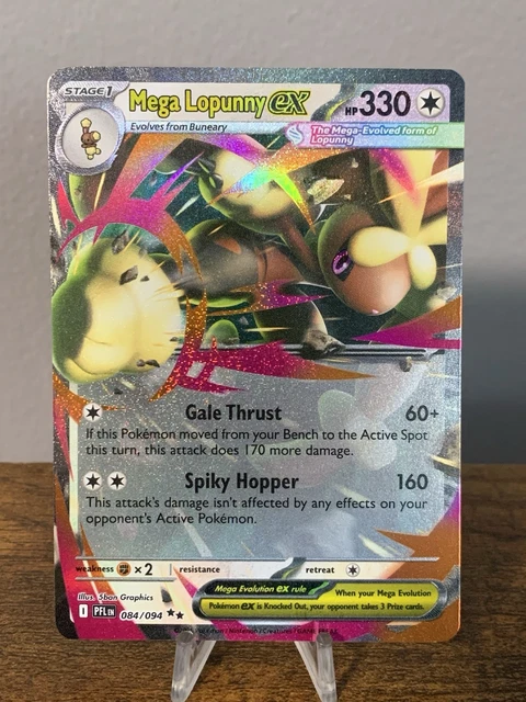 MEGA LOPUNNY EX ME02: Phantasmal Flames 084/094 Double Rare NM £0.74 ...