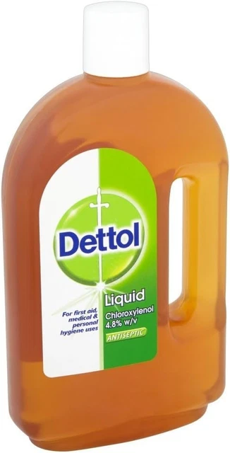 DETTOL ORIGINAL LIQUID Antiseptic Disinfectant for First Aid 750 ml £5. ...