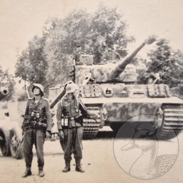 FOTO 2WK WEHRMACHT PzKpfw. VI Panzer 6 Tiger Tigerpanzer ...