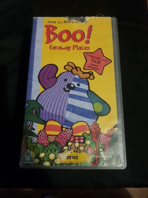 BOO FARAWAY PLACES Double VHS - EXTREMELY Rare Kid's TV (Only Copy On ...