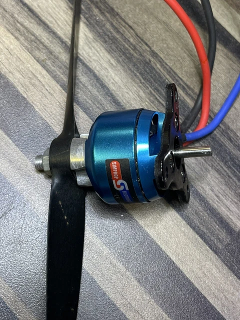 BRUSHLESS MOTOR SIMPROP Magic-Torque 15-14 ø29mm mit Propeller EUR 16 ...