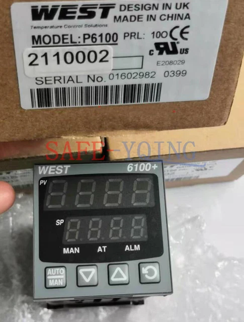 1 PIEZA NUEVO WEST P6100+ 2110002 Control de temperatura y humedad ...