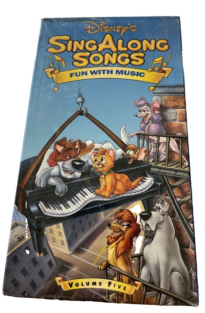 DISNEY'S SING ALONG Songs Fun With Music VHS 1993 Collection EUR 20,16 - PicClick FR