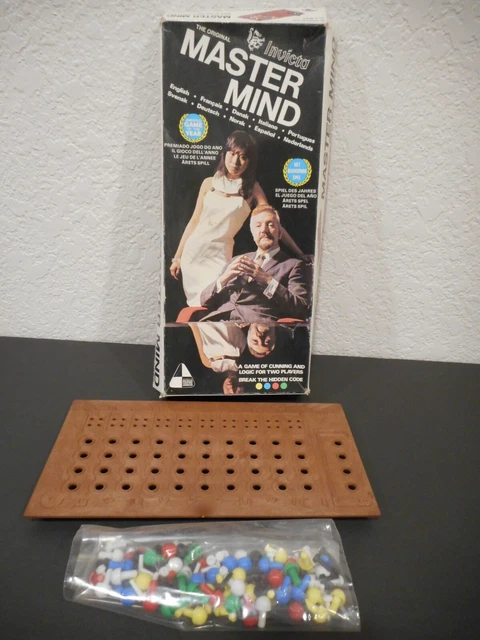 *VINTAGE* 1972 MASTER Mind Game by Invicta Plastics LTD. Made in ...