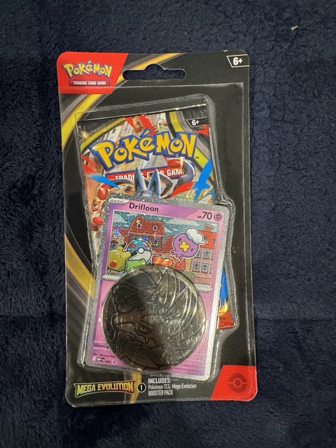 POKÉMON TCG MEGA Evolution Drifloon Single Pack Blister Factory Sealed ...