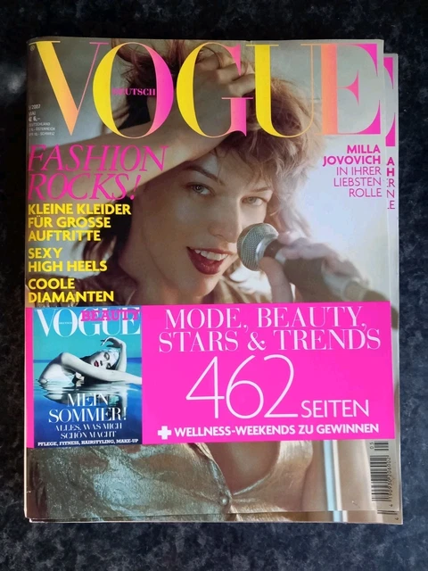 GERMAN VOGUE - May 2007 - MILLA JOVOVICH Feature - NEW UNREAD - c/w ...