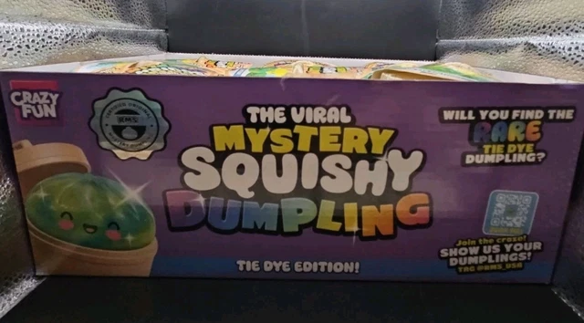 LOT OF 12 The Viral Mystery Squishy Dumpling Tie Dye Edition RMS 🔥 £127 ...