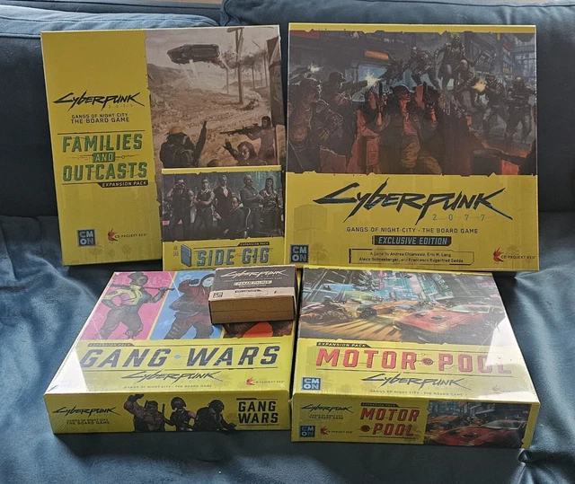 CYBERPUNK 2077: GIOCO da tavolo Gangs of Night City CMON Kickstarter ...