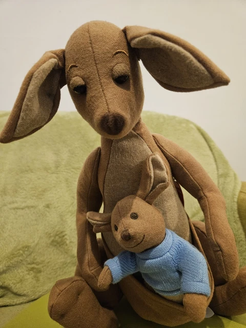 DISNEY WINNIE THE Pooh Christopher Robin Live Action Movie Kanga & Roo ...