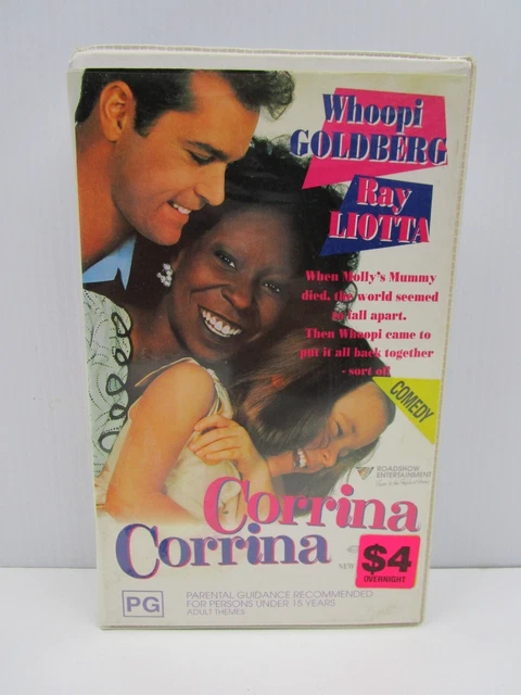 CORRINA CORINNA, WHOOPI Goldberg, VHS Tape, Video, Clamshell, Movie, PG ...