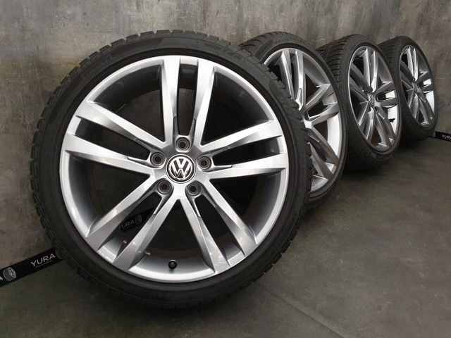 VW GOLF 7 5G R GTI GTD Salvador alloy rims winter tires 225/40 R 18 88% ...