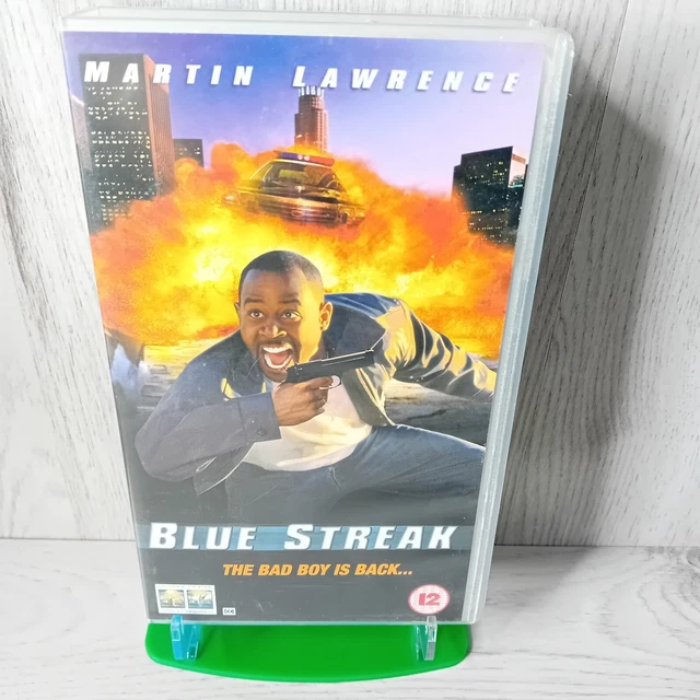 BLUE STREAK VHS - Rare Retro Video Tape £8.29 - PicClick UK