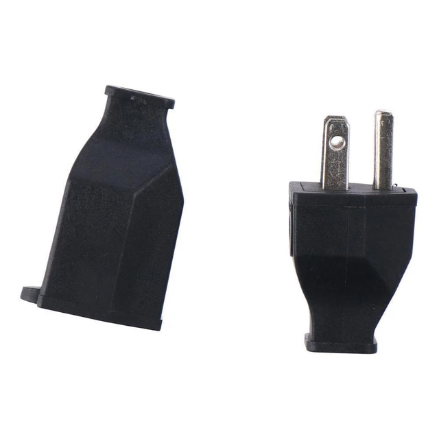 BLACK SHELL REPLACEMENT Plug Grounding Plug Most Home Daily Uses £4.43 ...
