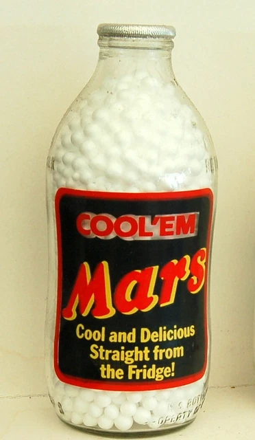 MILK BOTTLE LOVELY Mars "Cool'Em" Chocolate ad. : CRS Co-op dairy £3.99 ...