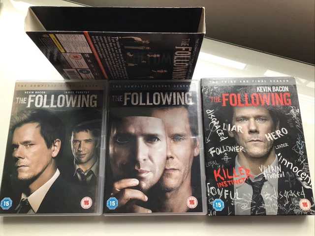 THE FOLLOWING - Series 1-3 - Complete (DVD, 2015) £11.12 - PicClick UK