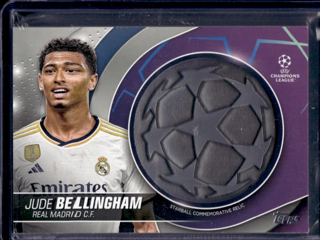TOPPS UCC FLAGSHIP 23/24 2024 Jude Bellingham Real Madrid Starball ...