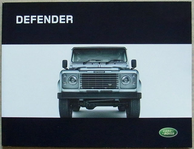 LAND ROVER DEFENDER 4x4 Car Sales Brochure 2005 #LRML 2200/05 £11.99 ...