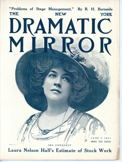 NEW YORK DRAMATIC Mirror Magazine Vol. 65 #1694 VG 1911 EUR 39,41 ...