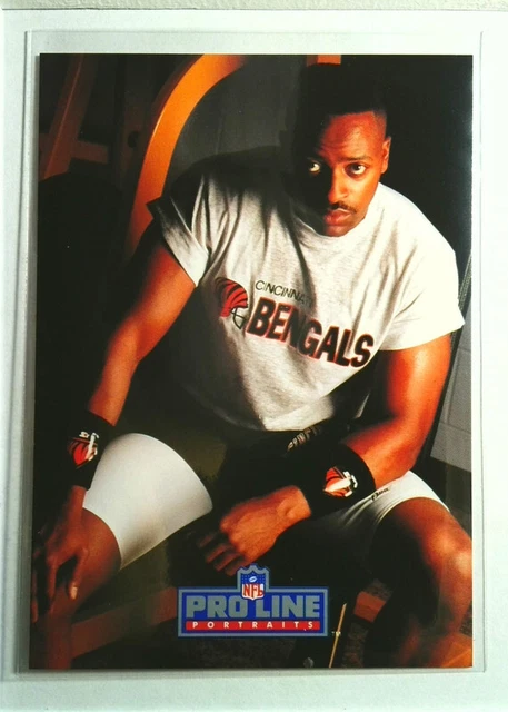 #149 ERIC THOMAS 1991 Pro Line Portraits Base NFL Cincinnati Bengals ...