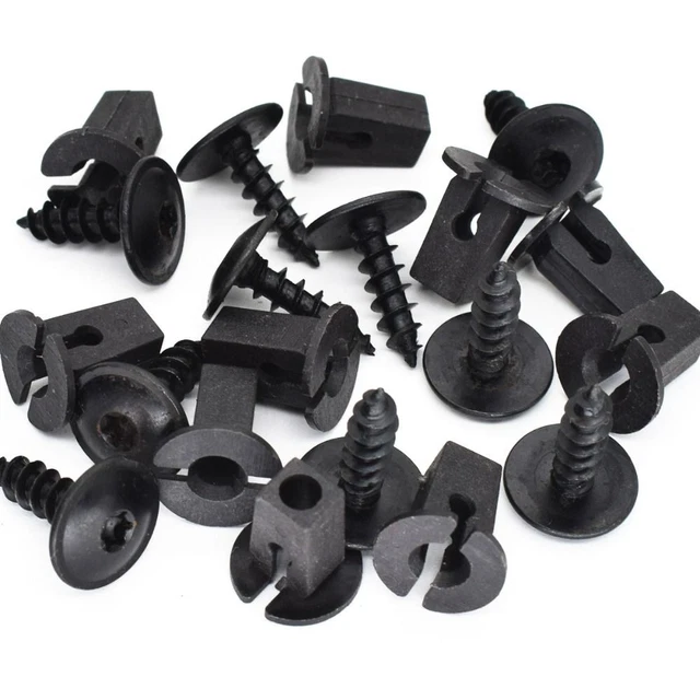 PLASTIC CAR FASTENER Clips Fixing Screws Wheel Arch Torx Screw Car Bolt ...