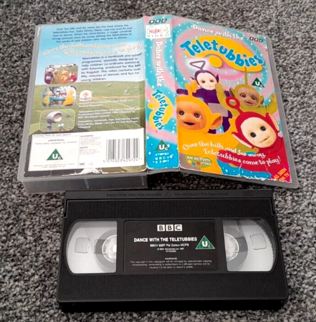 DANCE WITH THE Teletubbies Bbc Video Tinky Winky Pal Vhs Video Kids ...