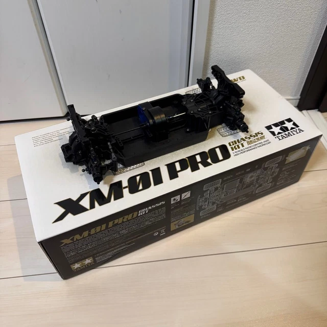 TAMIYA XM-01 PRO Double Cardan RC Car Kit with Spare Parts AXON XV-02 ...