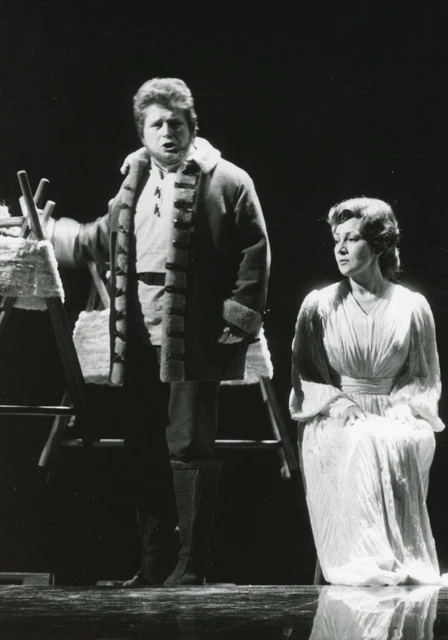 ROBERT SCHUNK MARIA Slatinaru "Le Vaisseau Fantome" Wagner Photo Opera ...