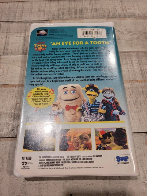 THE ADVENTURES OF Timmy The Tooth "An Eye For A Tooth" (VHS, 1996) $16. ...