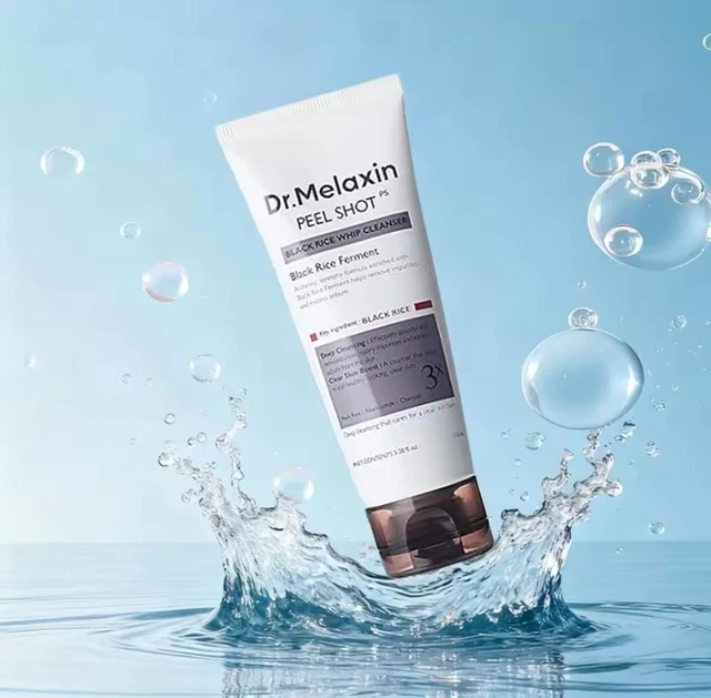 DR MELAXIN BLACK Rice Mochi Niacinamide Cleansing Milk Cleanser £14.00 ...