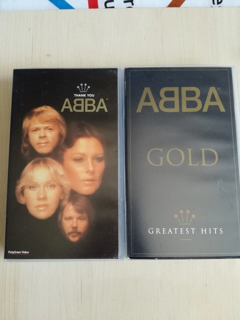 ABBA GOLD GREATEST Hits + Thank You VHS Bundle £7.58 - PicClick UK