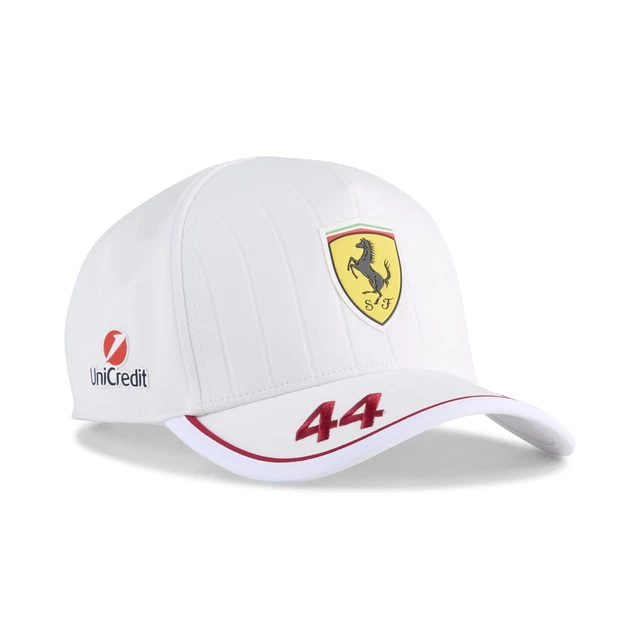 SCUDERIA FERRARI F1 Team 2025 Hamilton Baseball Cap Adults - White £39. ...